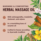 Natural pain relief with Mahanarayan Oil