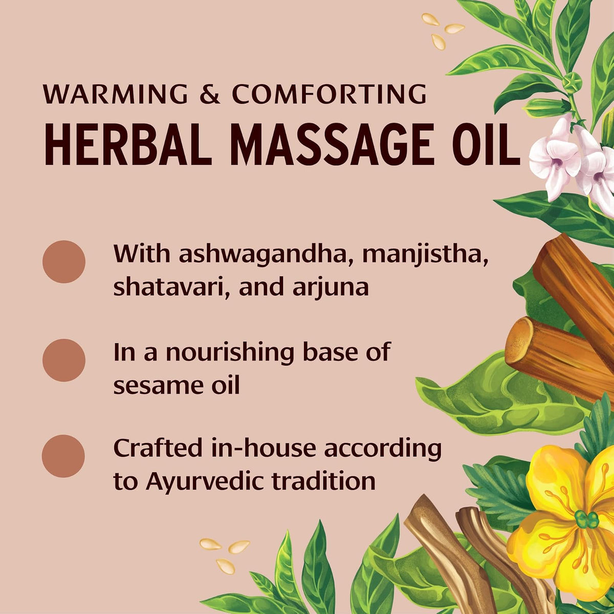 Natural pain relief with Mahanarayan Oil
