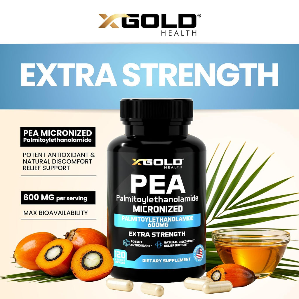 natural pain relief with Palmitoylethanolamide