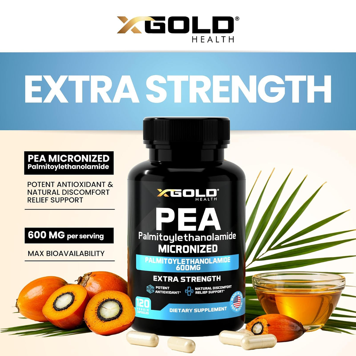 natural pain relief with Palmitoylethanolamide