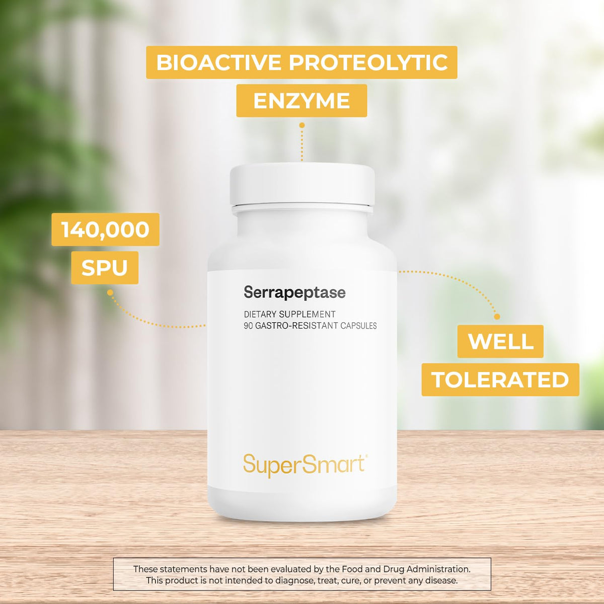 Natural pain relief with Serrapeptase