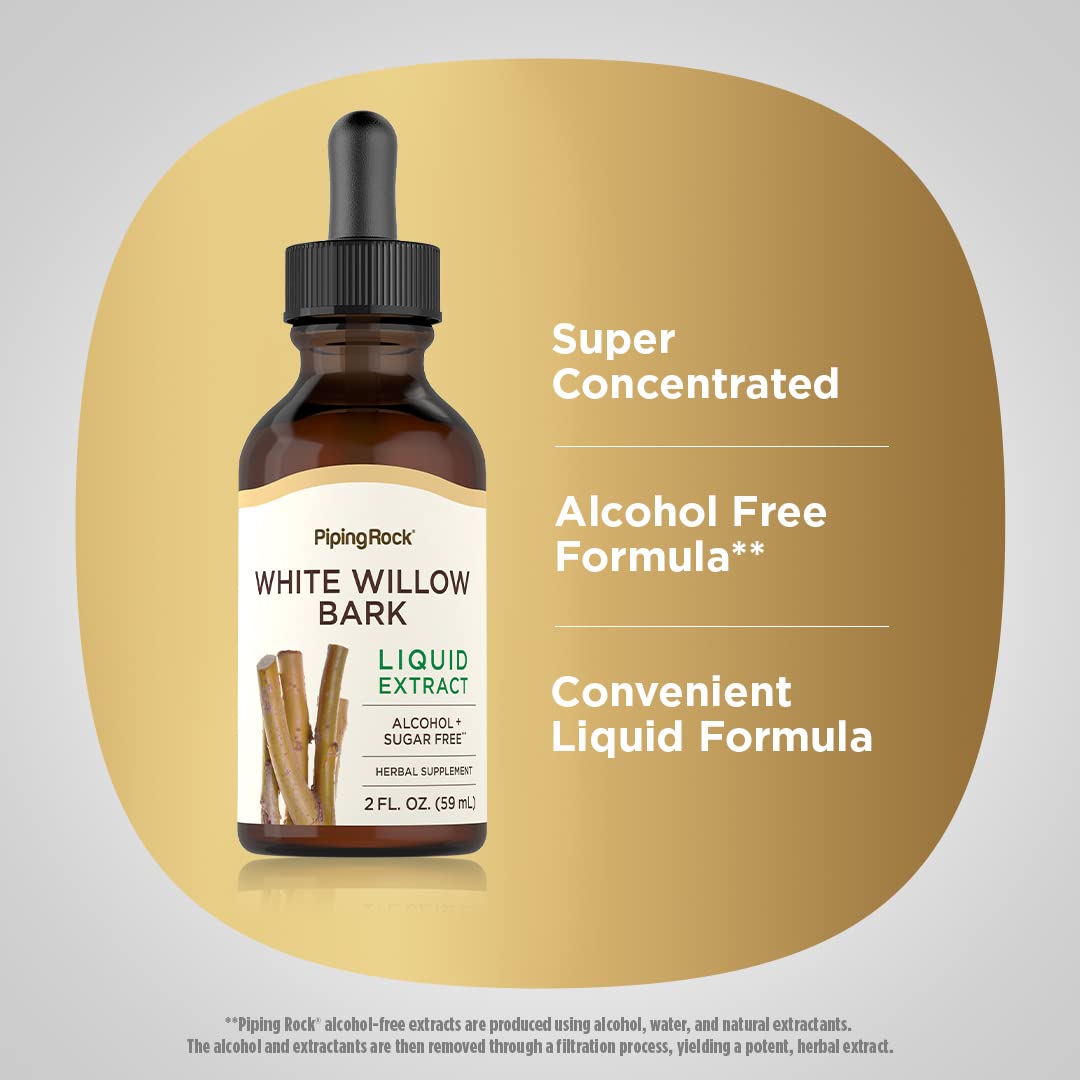 natural pain relief with willow bark