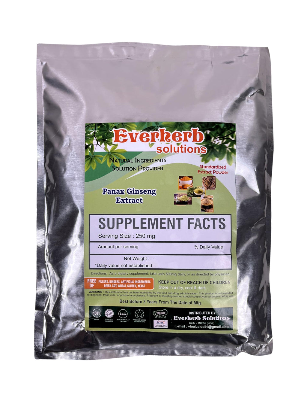 natural panax ginseng extract powder