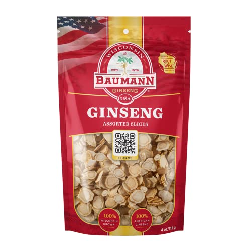 natural panax ginseng slices