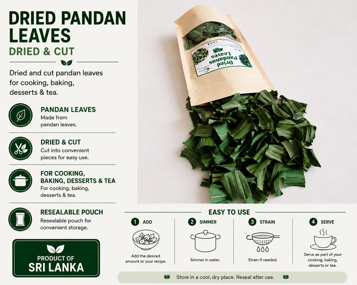 Natural pandan leaves for wellness