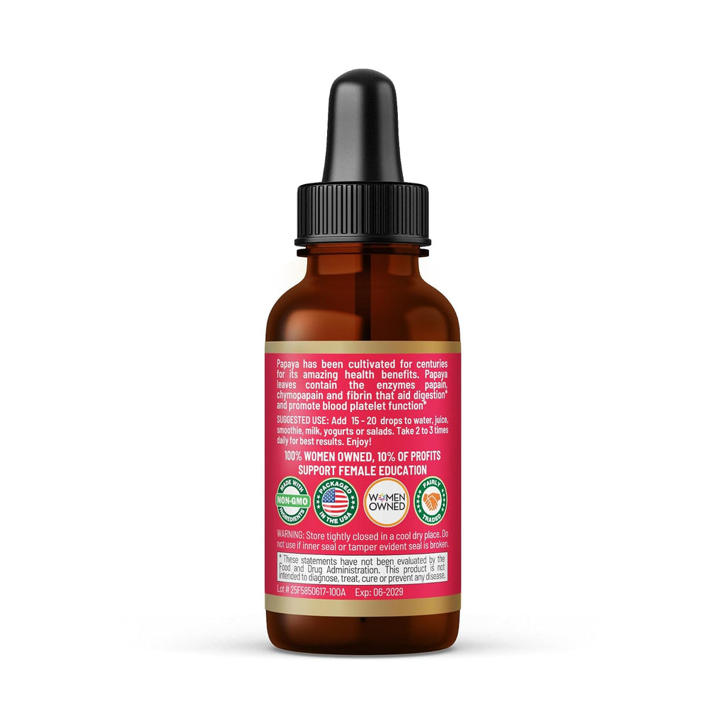 Natural papaya leaf extract for wellness