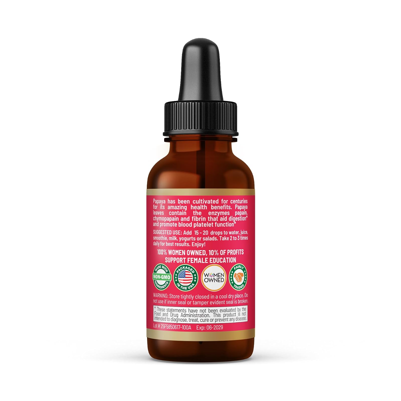 Natural papaya leaf extract for wellness