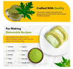 Natural papaya leaf powder for digestion