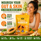 natural papaya leaf supplement shots