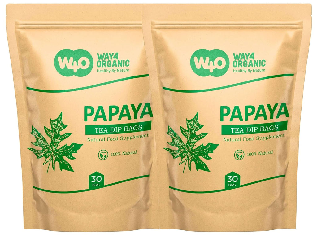 Natural papaya leaf tea for wellness