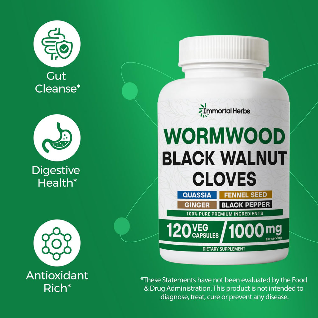 Natural parasite cleanse capsules