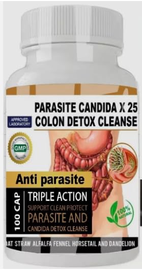 Natural parasite cleanse capsules