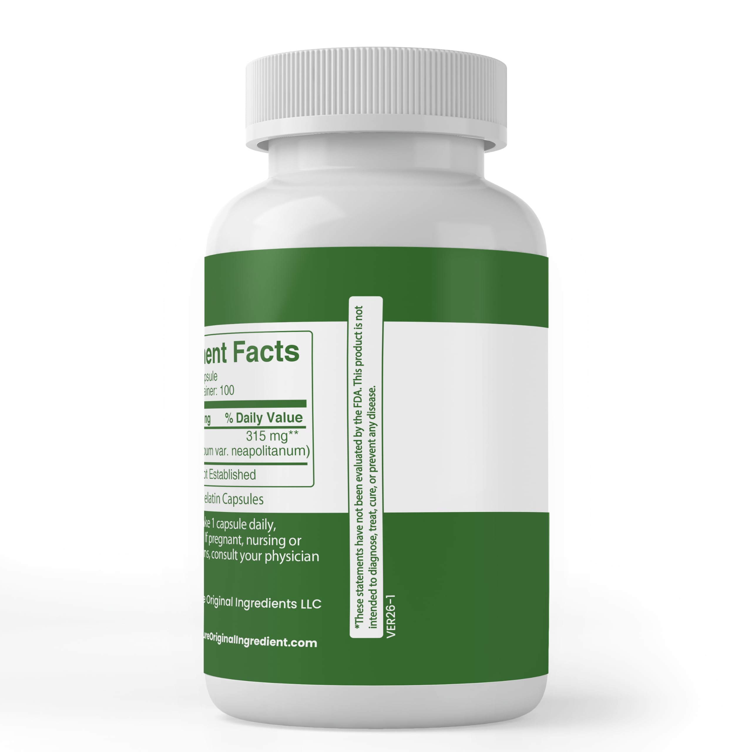 natural parsley capsules for wellness