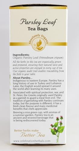 natural parsley leaf tea benefits