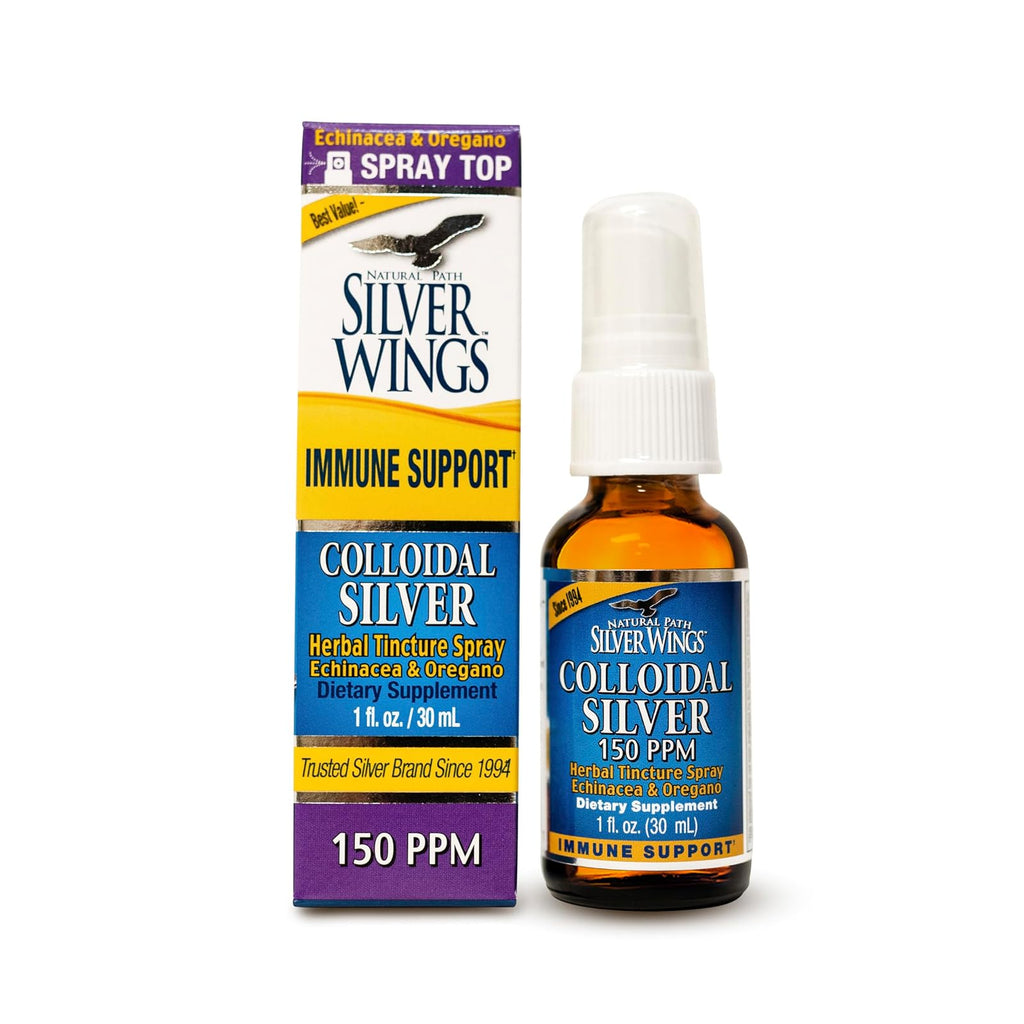 Natural Path Silver Wings colloidal silver spray