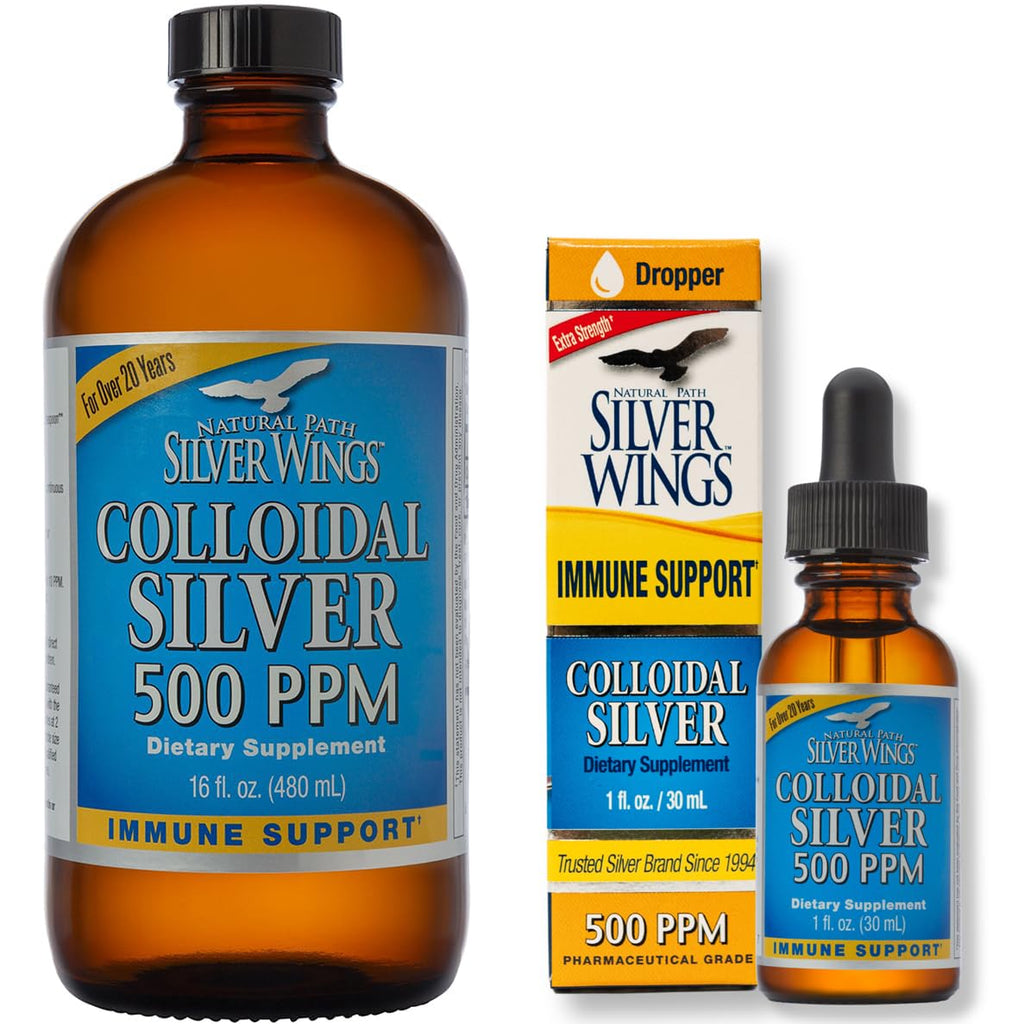 Natural Path Silver Wings colloidal silver