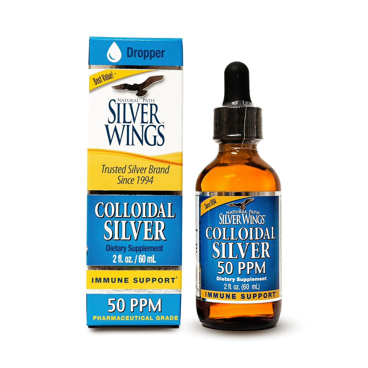 Natural Path Silver Wings colloidal silver