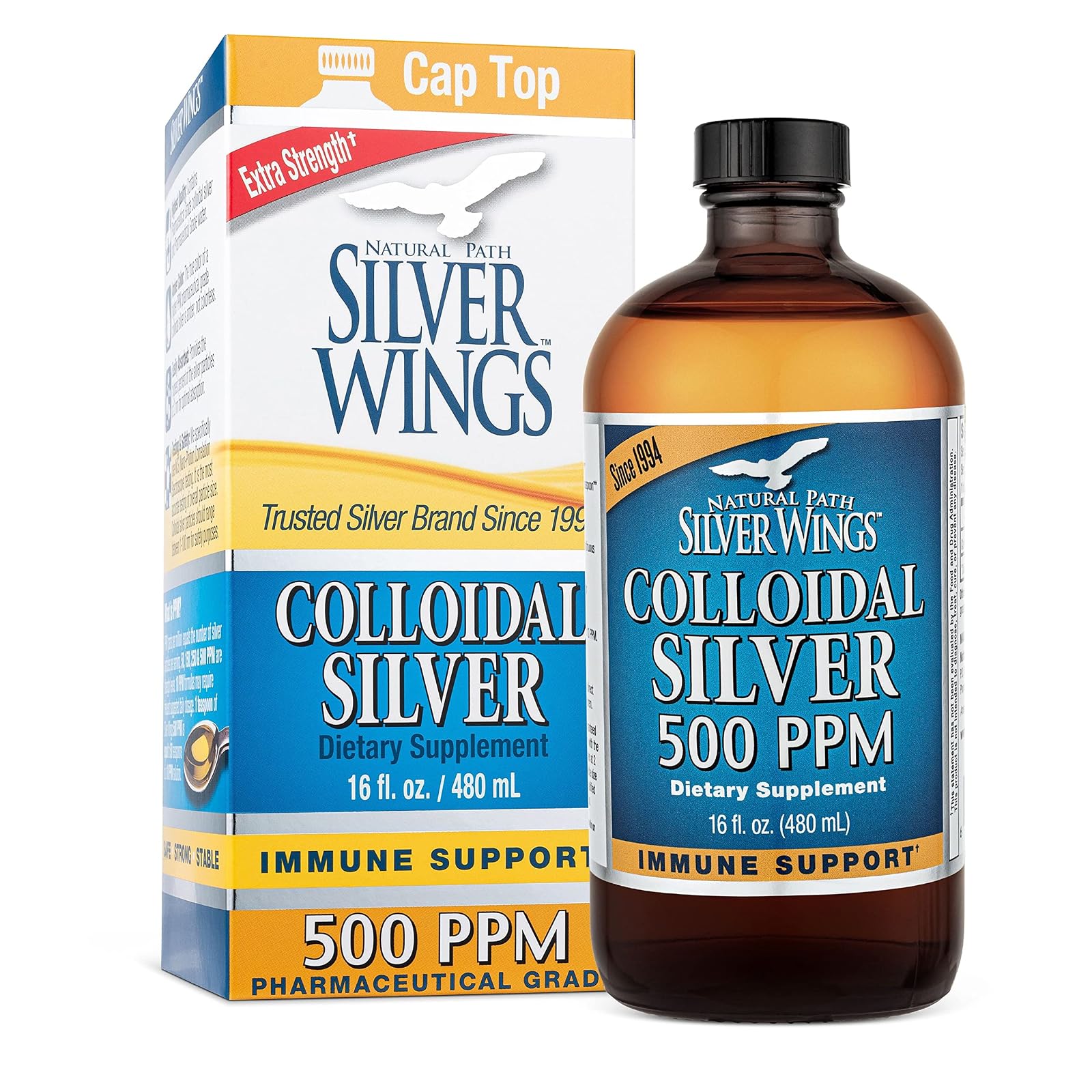 Natural Path Silver Wings colloidal silver