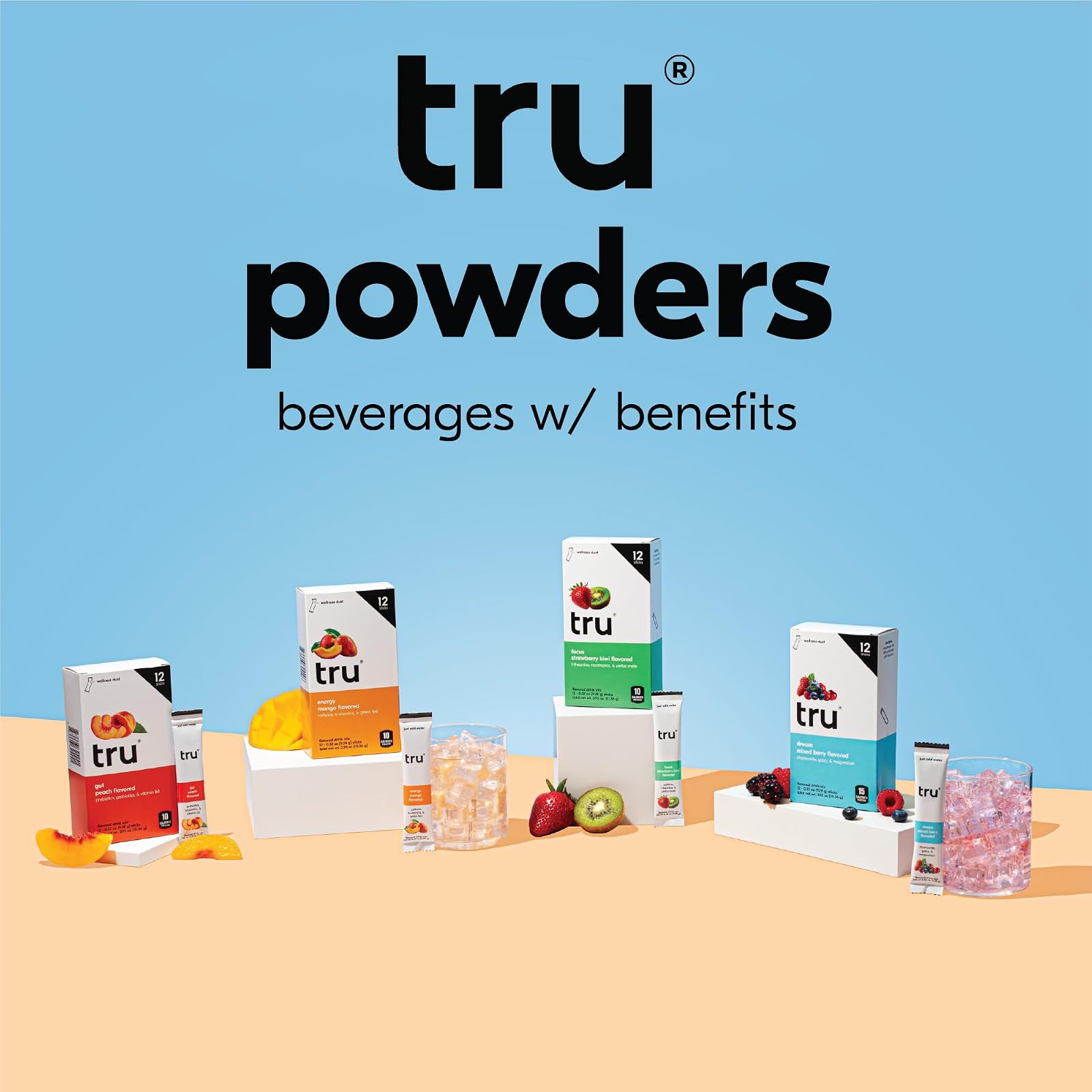 natural peach flavour probiotics