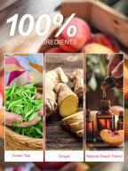 natural peach ginger flavour tea