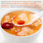 Natural peach gum for cooking