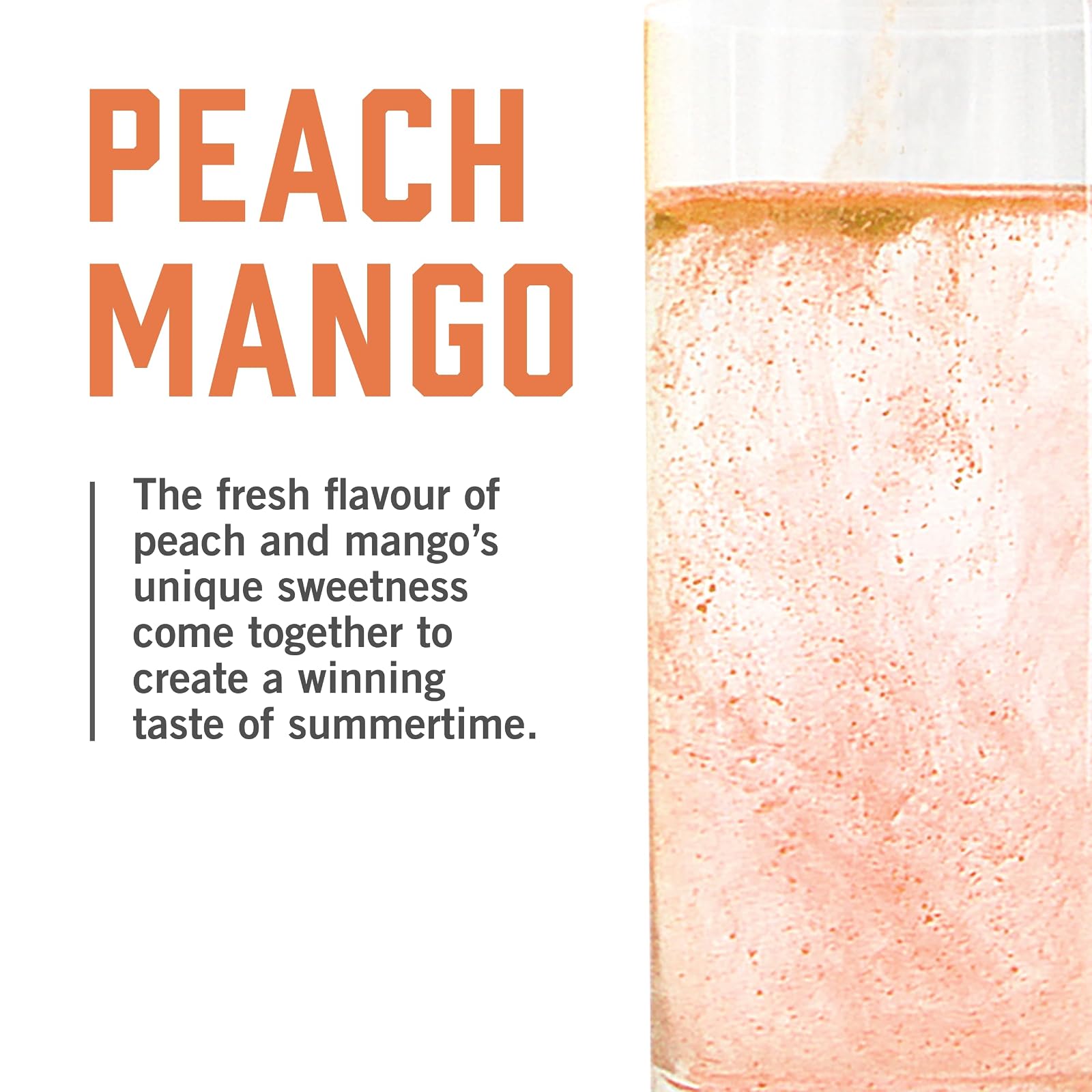 natural peach mango electrolyte drink mix