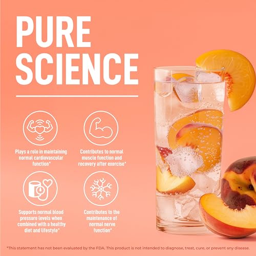 natural peach mango electrolyte supplement