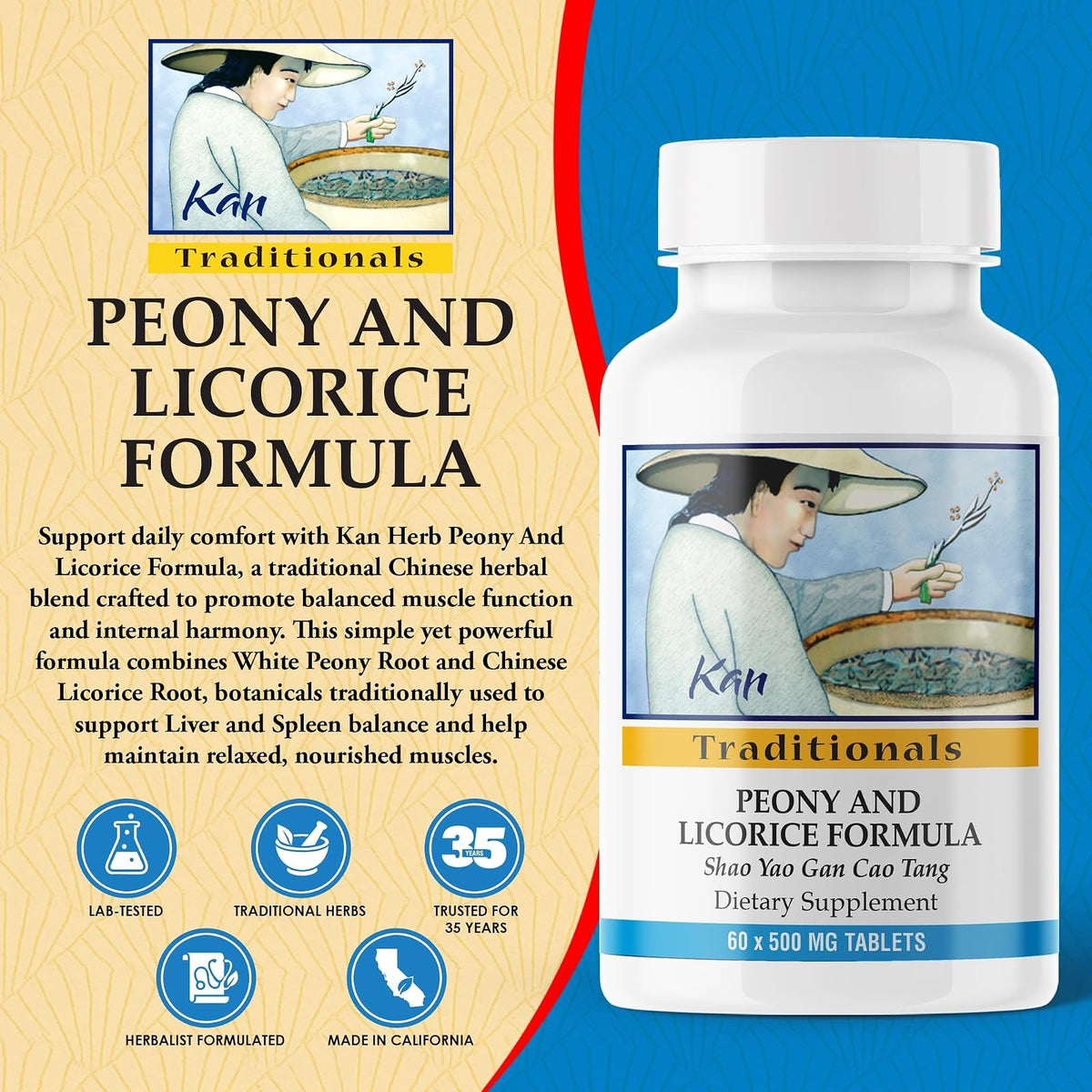 natural Peony Licorice blend for wellness