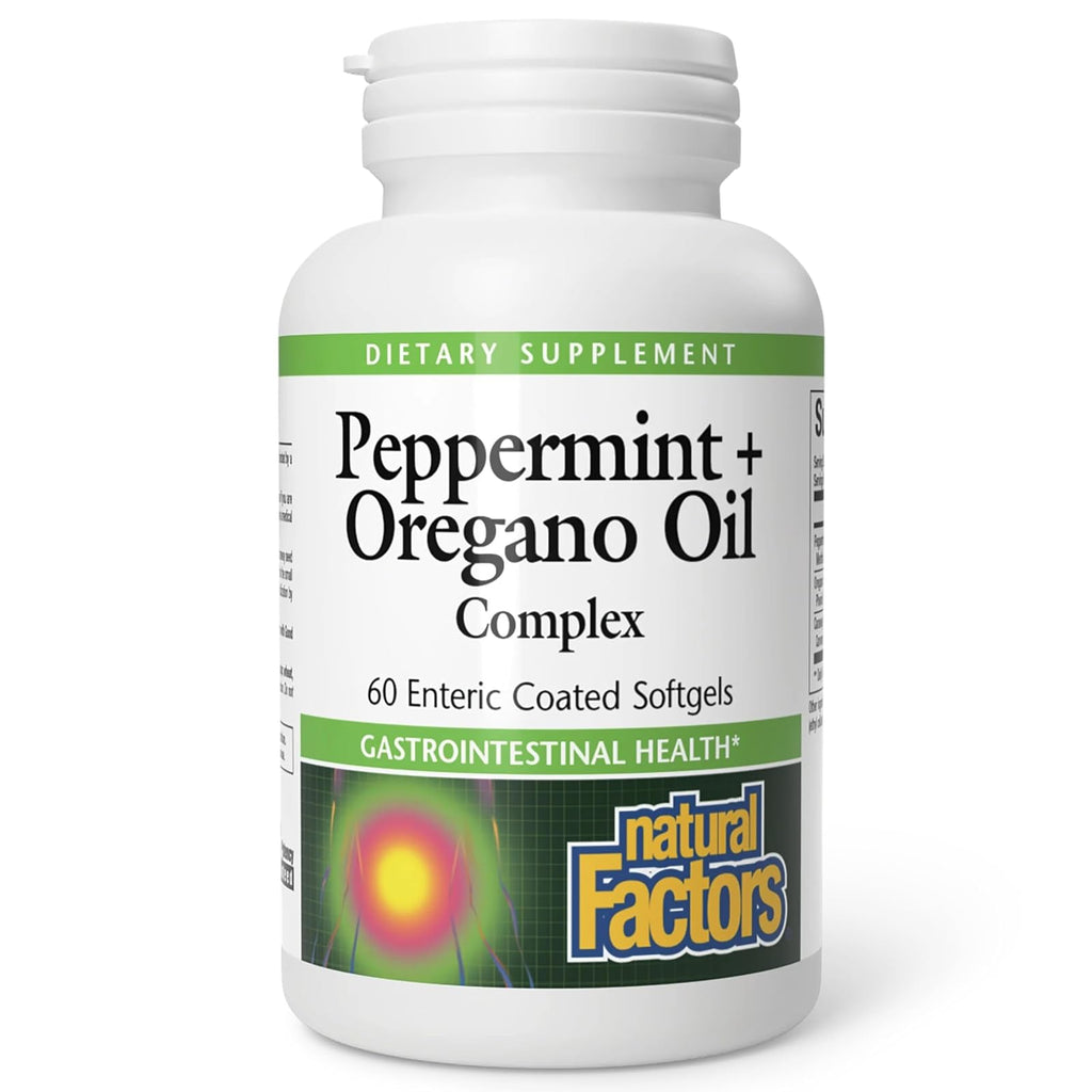 natural peppermint and oregano oil