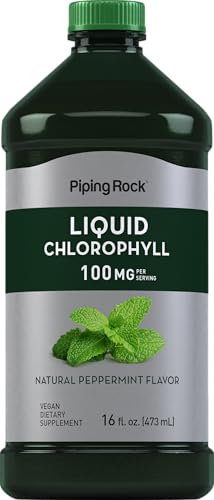 natural peppermint chlorophyll drops
