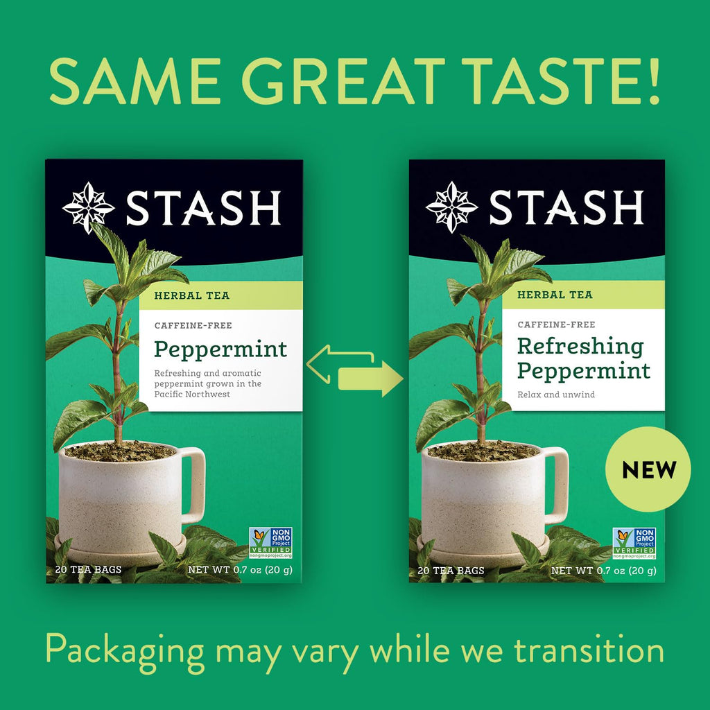 natural peppermint herbal detox tea