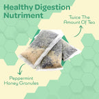 natural peppermint herbal infusion