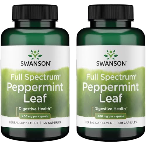 natural peppermint leaf capsules for wellness
