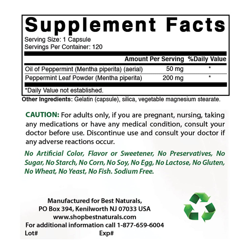 natural peppermint oil for wellness