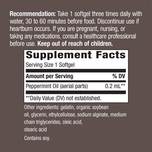 natural peppermint oil supplement