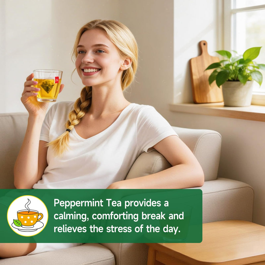 natural peppermint tea for digestion