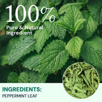 natural peppermint tea for refreshing taste