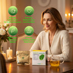 natural peppermint tea for wellness