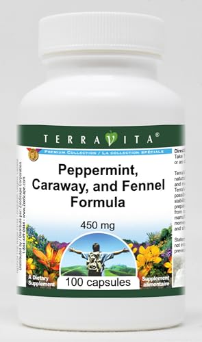 natural peppermint vitamin capsules