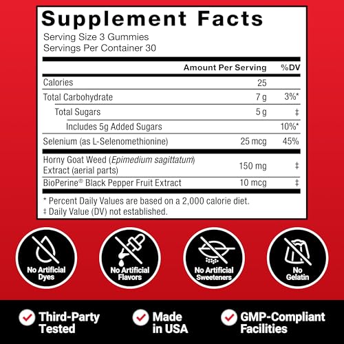 natural performance enhancement gummies