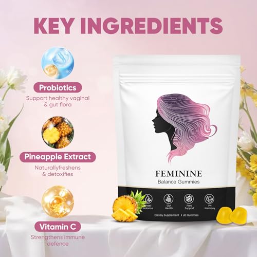 Natural pH balance gummies for women