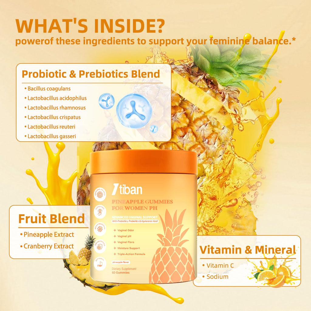 Natural pH balance multivitamins