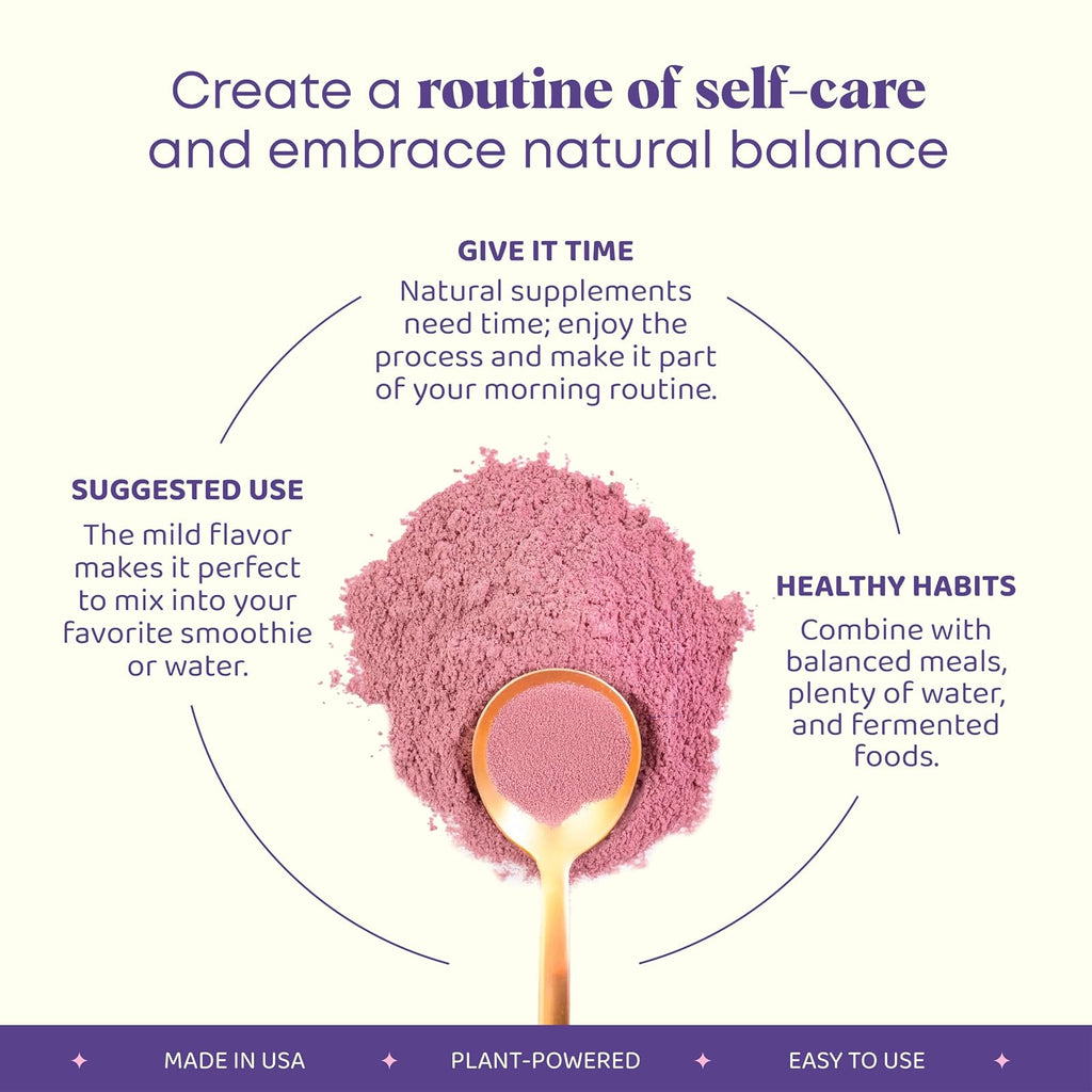 Natural pH balance probiotic supplement