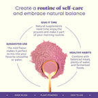 Natural pH balance probiotic supplement