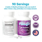 Natural pH balance support tablets