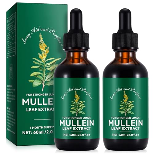 natural phlegm relief with mullein