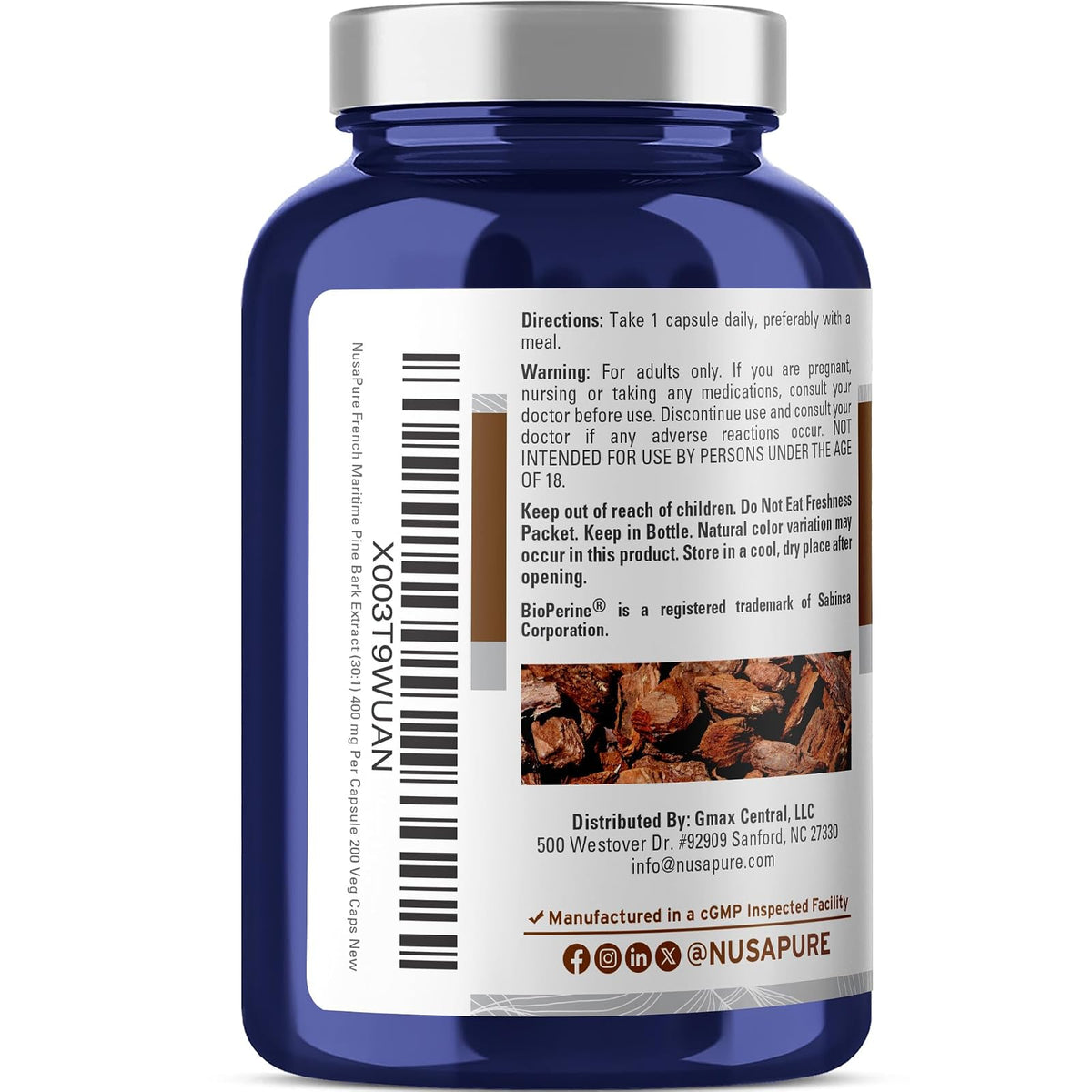 natural pine bark extract for health