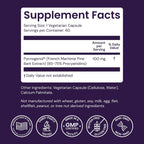 Natural pine bark extract supplement