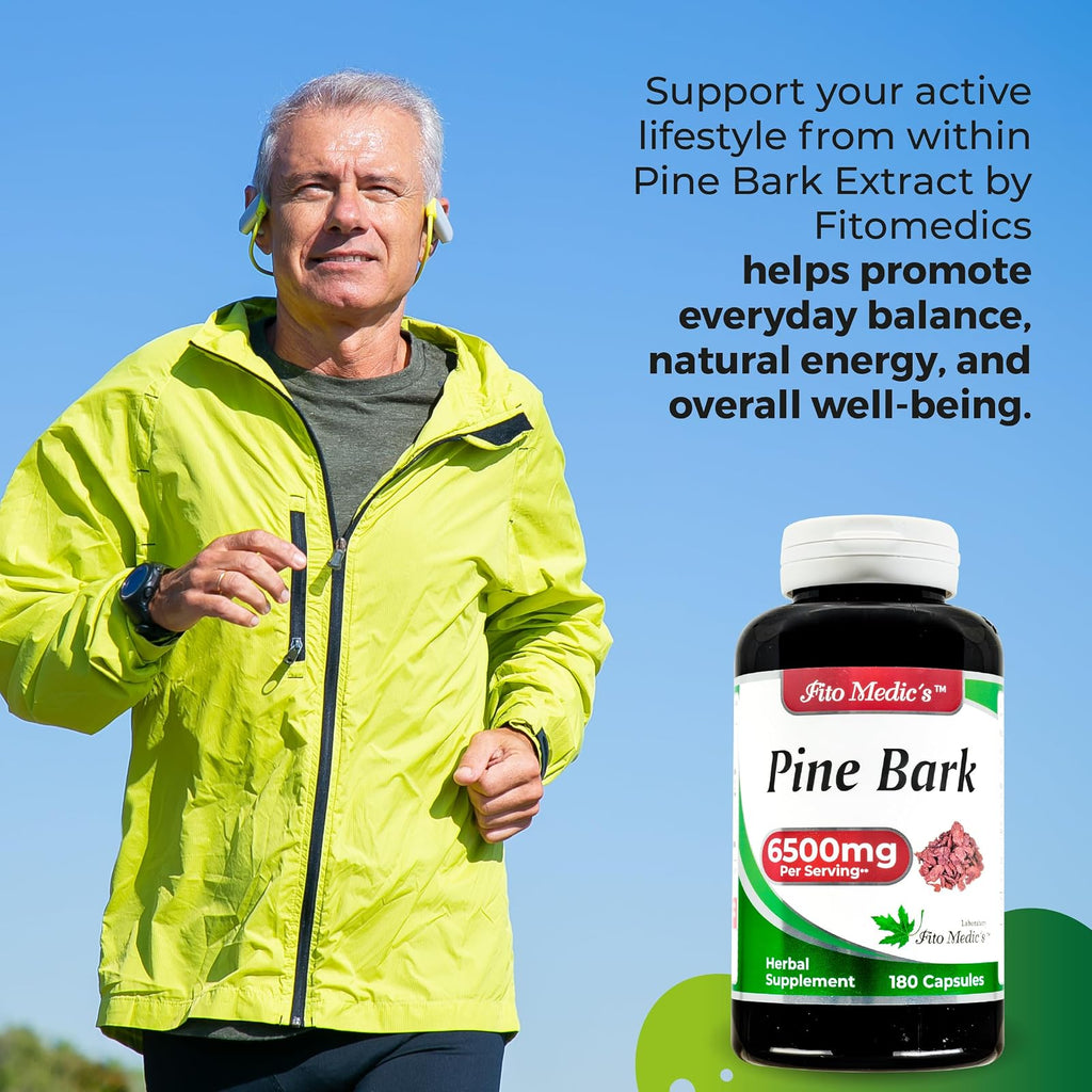Natural pine bark for immune support