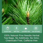 natural pine needle tea for wellness